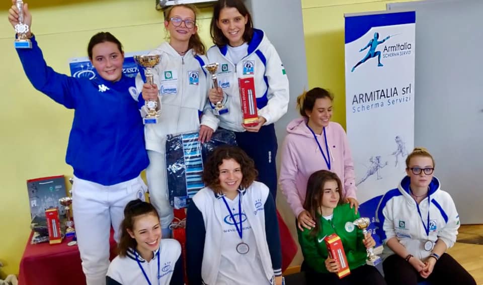 Tre podi per il Circolo della Scherma al Trofeo d'autunno di Monza ...