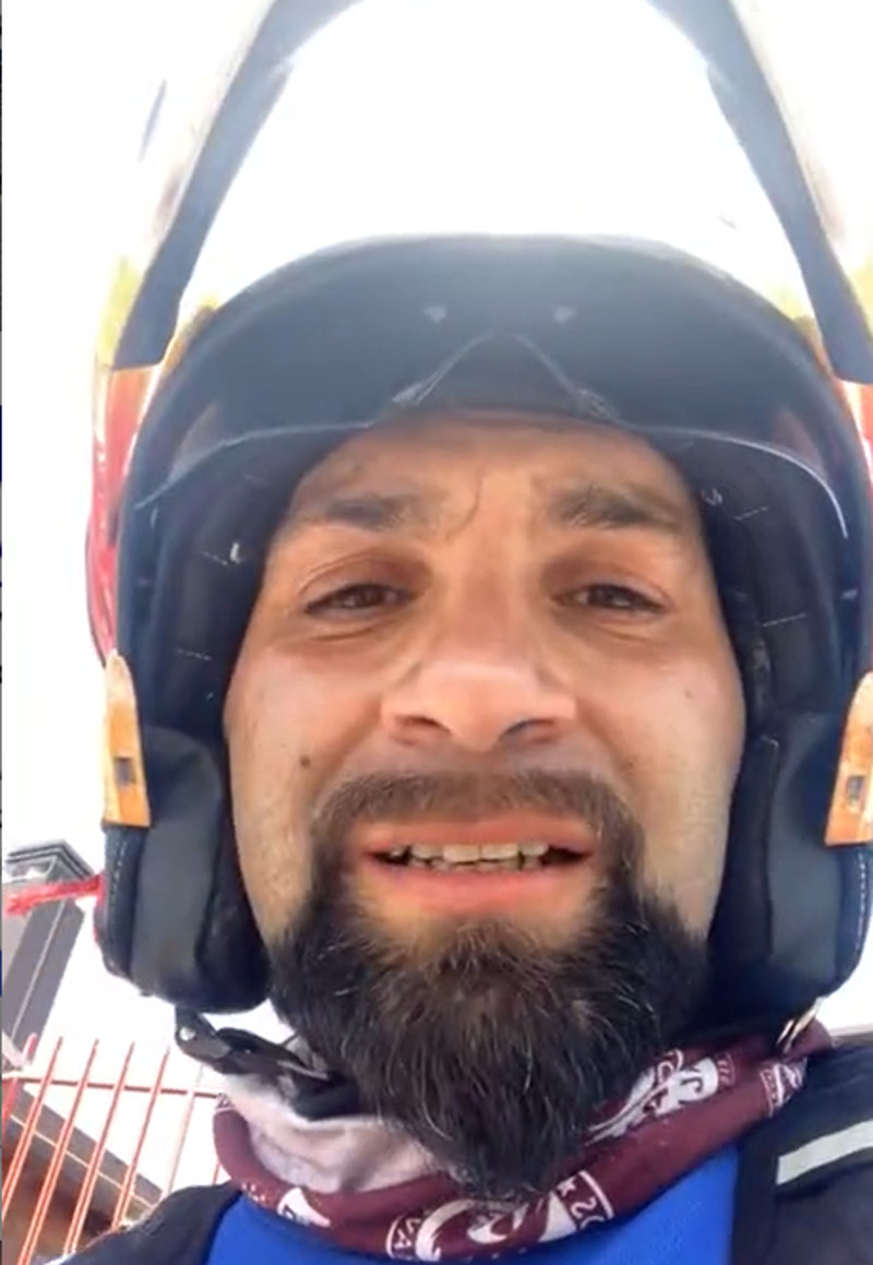 L'avventura di Luca Greco, da Biella a Pachino in sella a un Velosolex