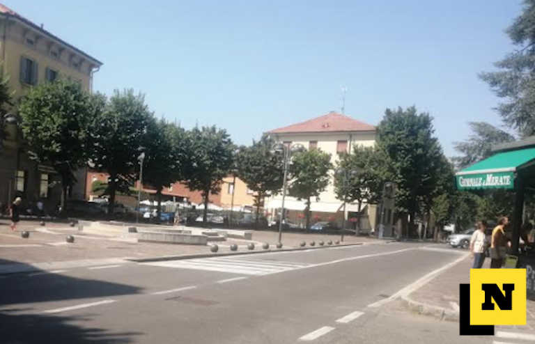 Merate, via le barriere: iniziati i lavori in piazza degli Eroi