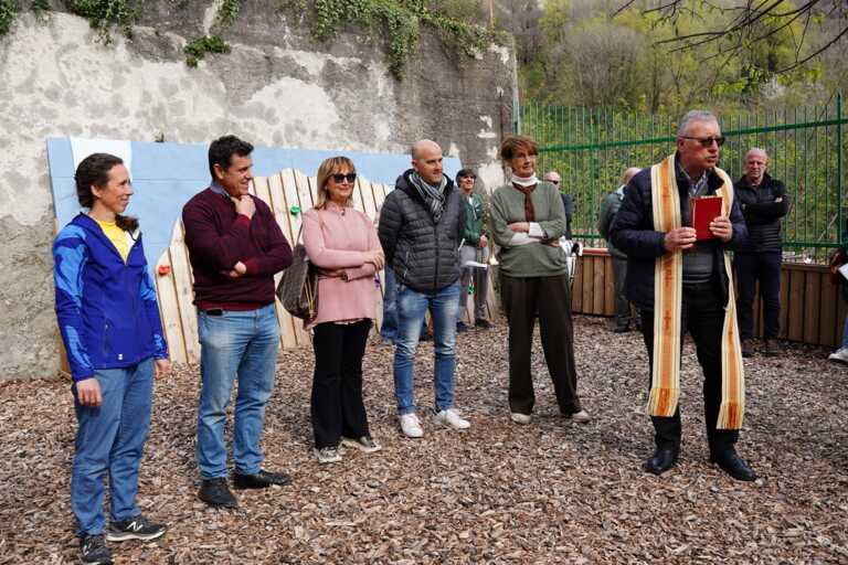 Inaugurato il nuovo giardino dell'asilo Pietro Barone di Laorca