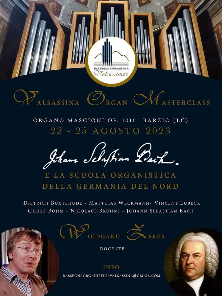 VALSASSINA ORGAN MASTERCLASS - Lecco Notizie