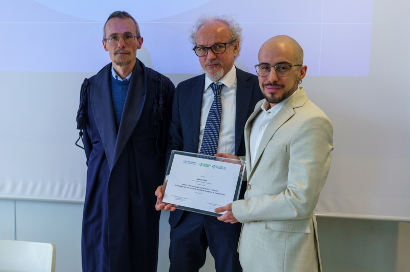 Premio laurea "Carlo Pasini", Alessio Conti vince la prima edizione